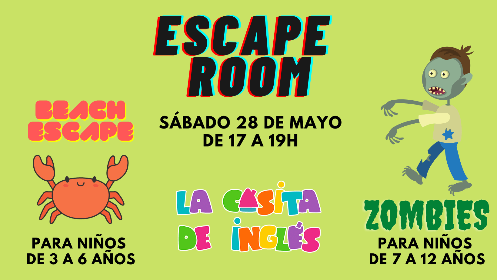 Taller Escape Room - La Casita de Inglés